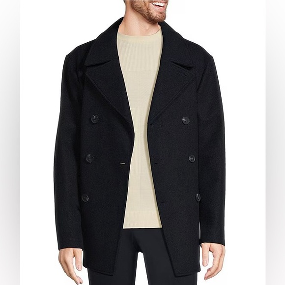 Murano | Jackets & Coats | Murano Stretch Wool Blend Peacoat | Poshmark